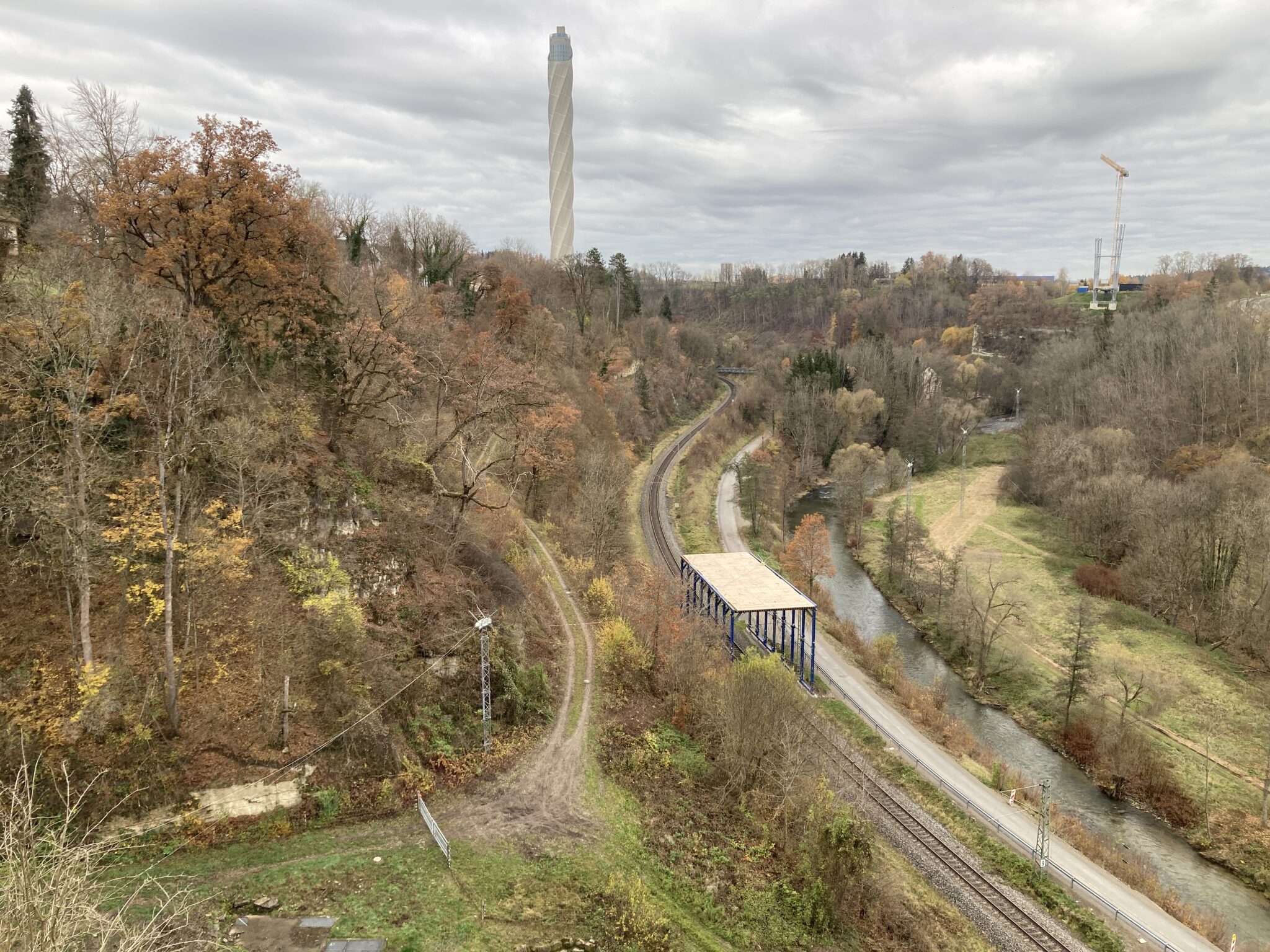 Bau der Hängebrücke Rottweil: Baufortschritt in Bildern - Visit ...