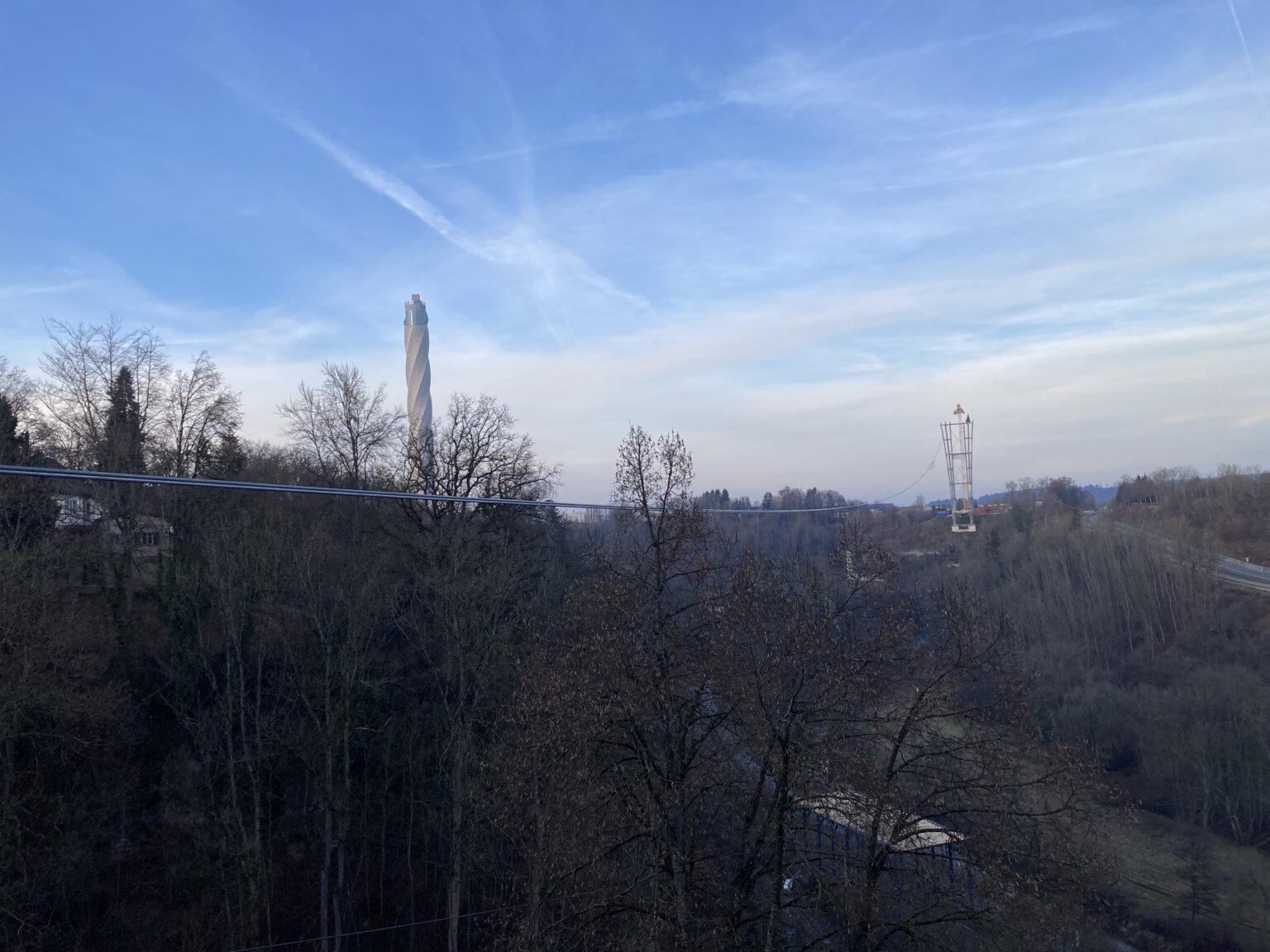 Bau der Hängebrücke Rottweil: Baufortschritt in Bildern - Visit ...