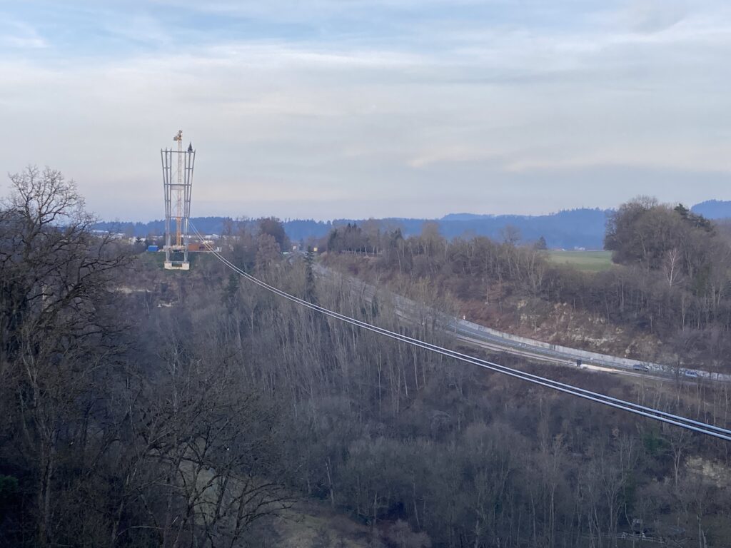 Bau der Hängebrücke Rottweil: Baufortschritt in Bildern - Visit ...