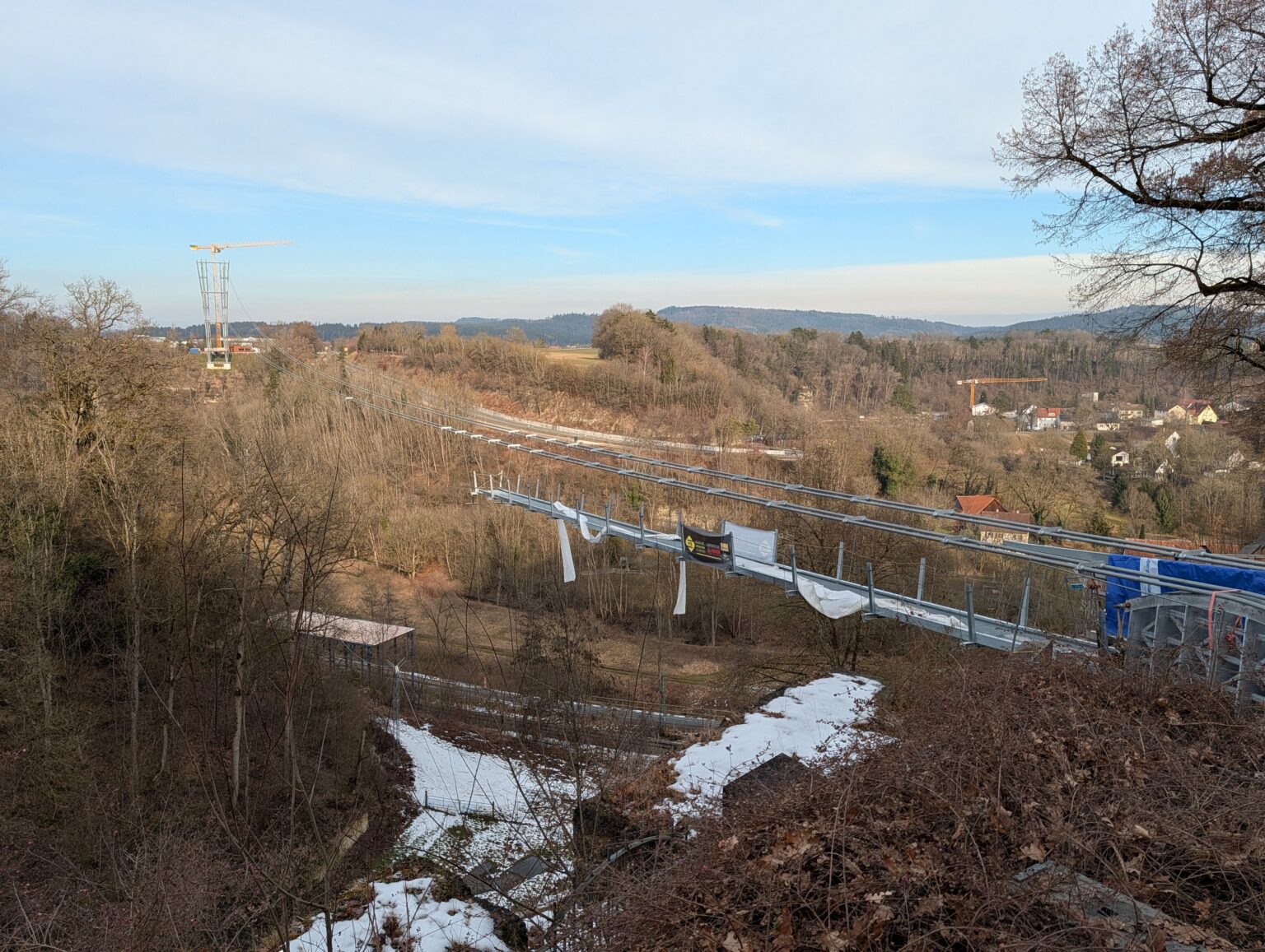 Bau der Hängebrücke Rottweil: Baufortschritt in Bildern - Visit ...