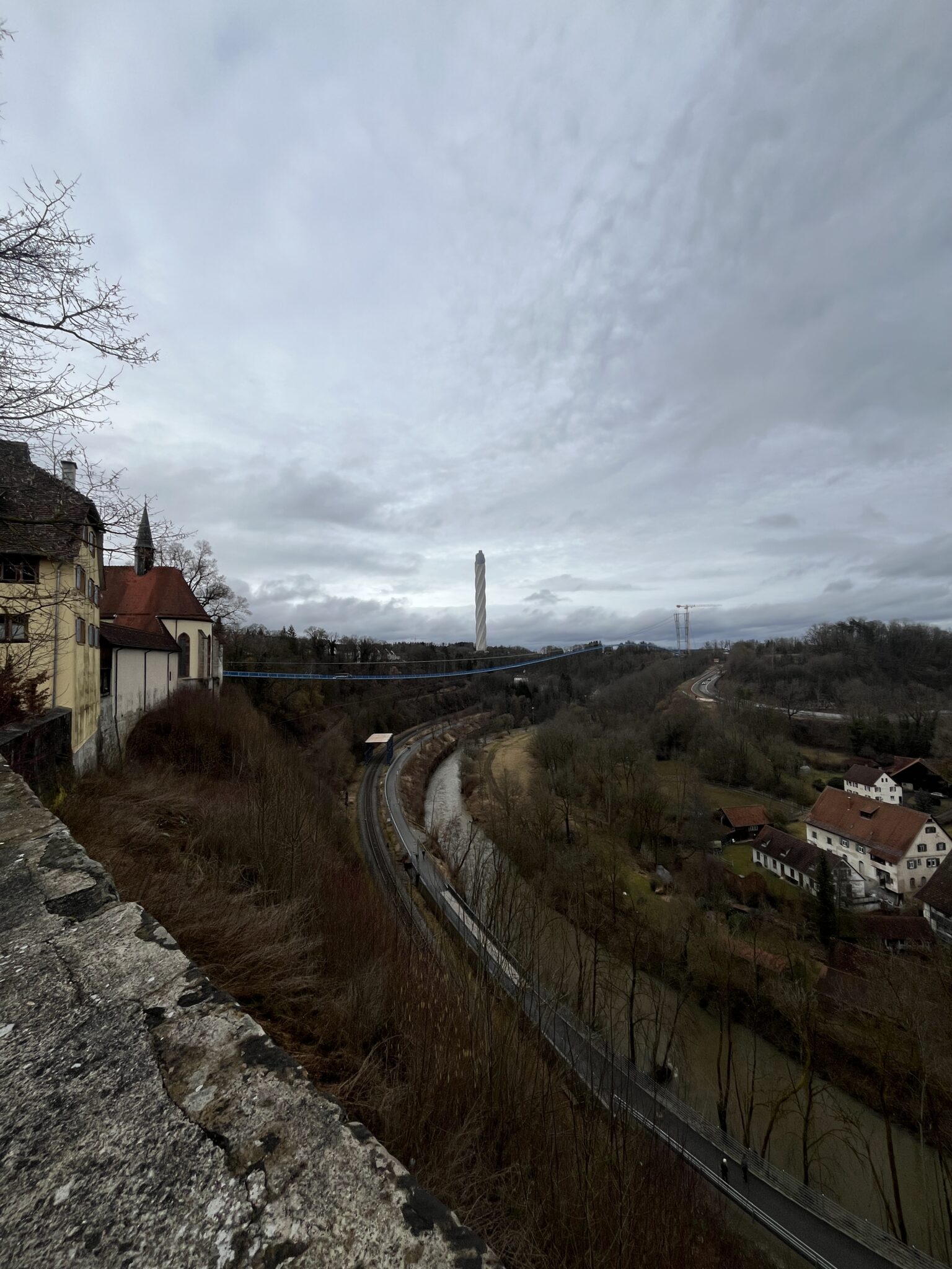 Bau der Hängebrücke Rottweil: Baufortschritt in Bildern - Visit ...