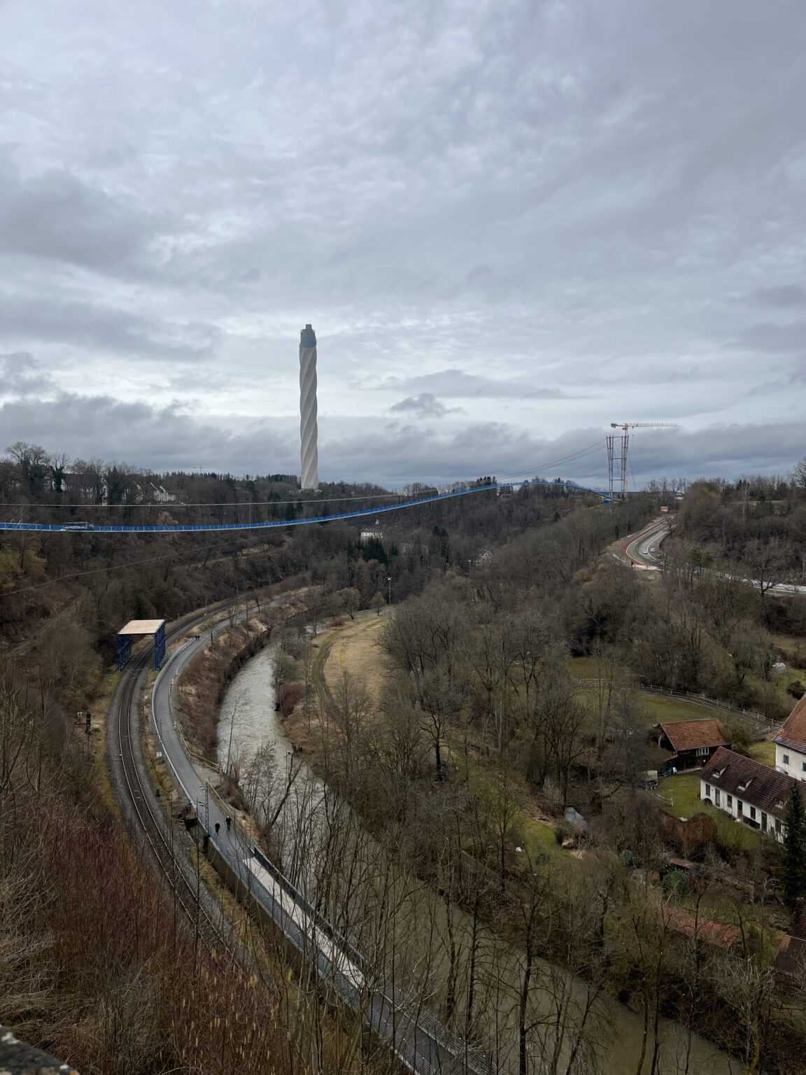 Bau der Hängebrücke Rottweil: Baufortschritt in Bildern - Visit ...