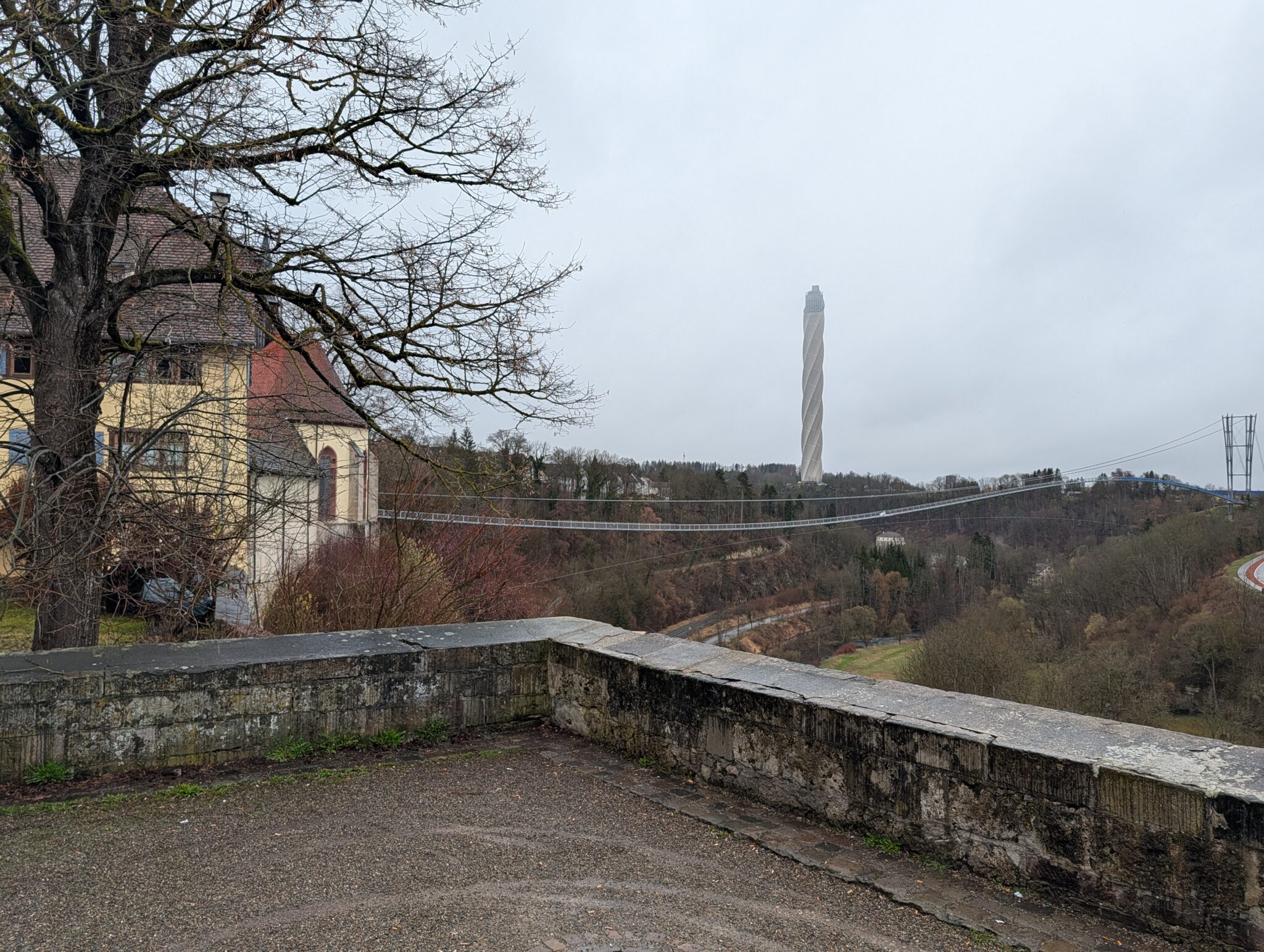 Bau der Hängebrücke Rottweil: Baufortschritt in Bildern - Visit ...