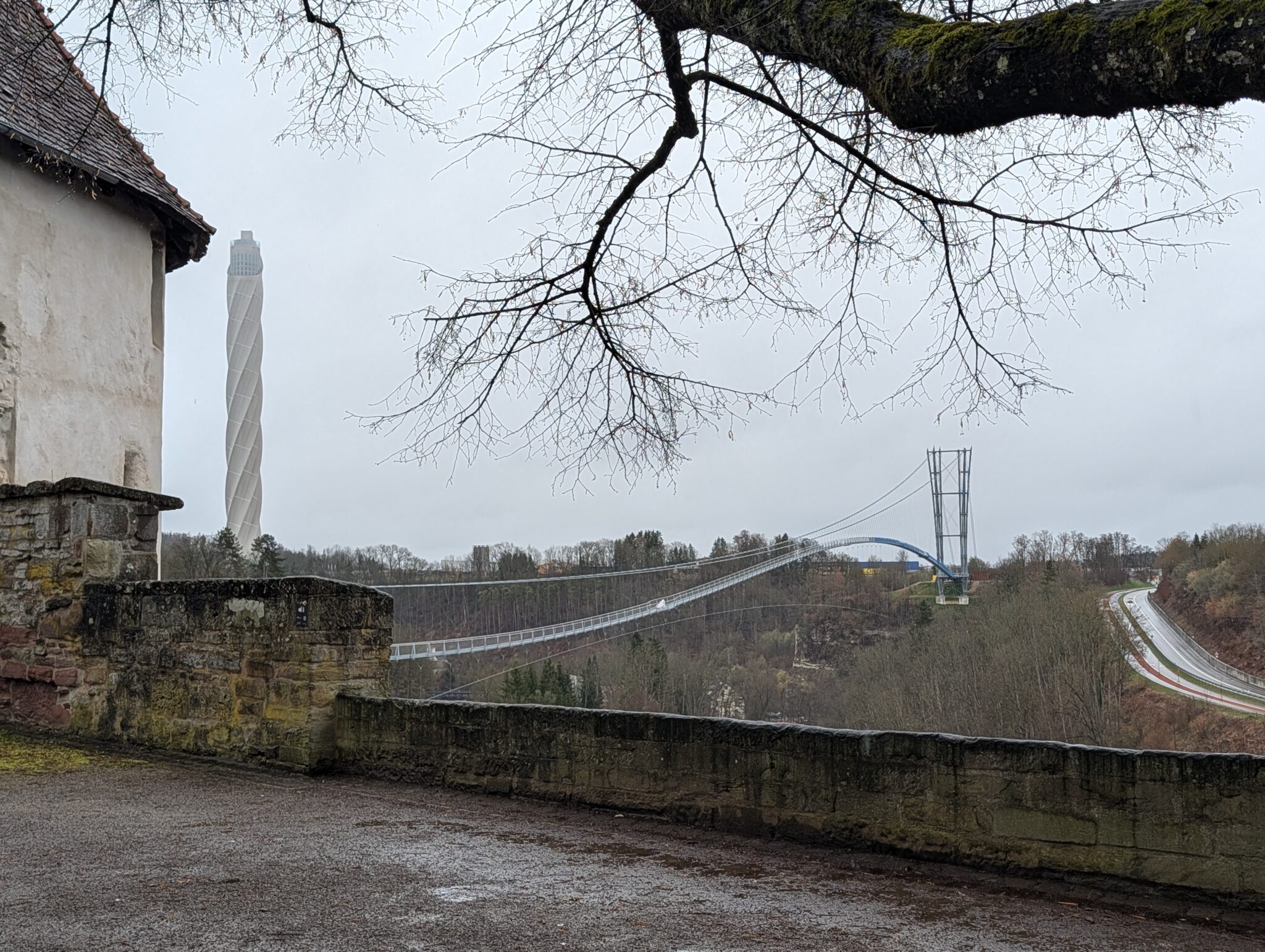 Bau der Hängebrücke Rottweil: Baufortschritt in Bildern - Visit ...