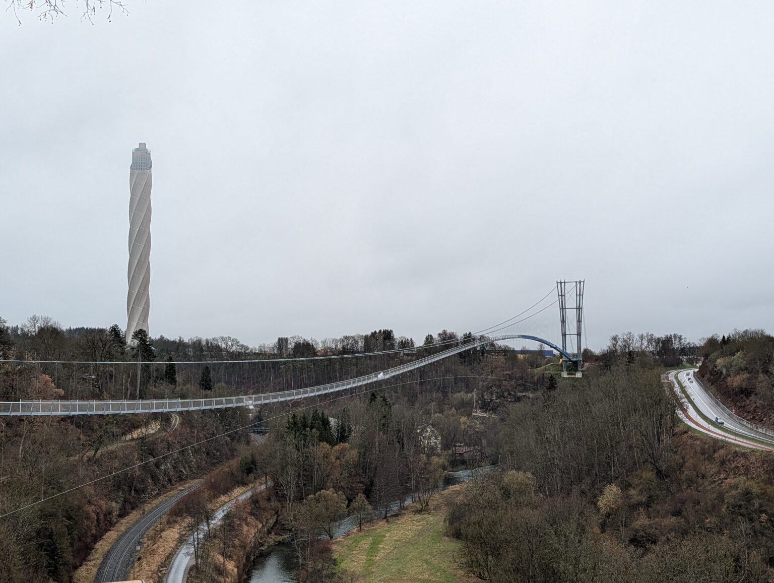 Bau der Hängebrücke Rottweil: Baufortschritt in Bildern - Visit ...